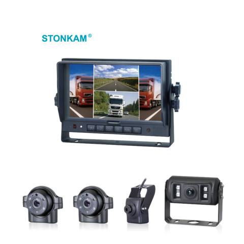 China Rear View System STONKAM7 inch High Definition Quad View ...