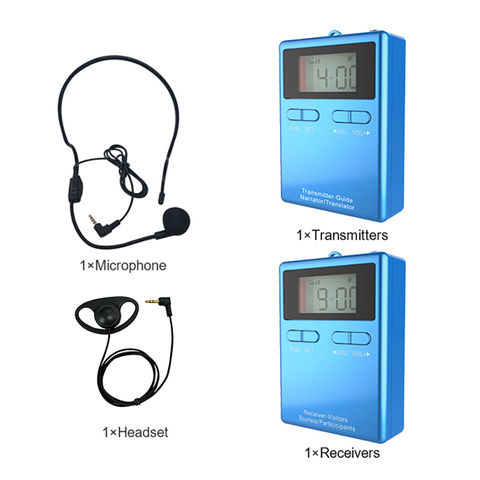 China Simplex Wireless Tour Guide System Portable Audio Guide System ...