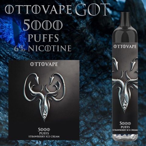 China 5000puffs OTTO Vape Disposable E-Cigarette 2500 Puffs Vape Plus ...
