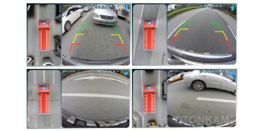 China Bird View vehicle System 1080P HD 360 Degree with Super wide ...