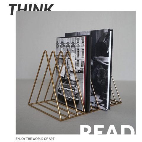 China 10 Lattice Home Office Metal Newspaper Holder Magazine File ...