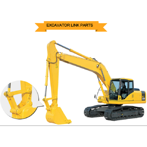 China Excavator bucket connecting link rod on Global Sources,OEM Sand ...