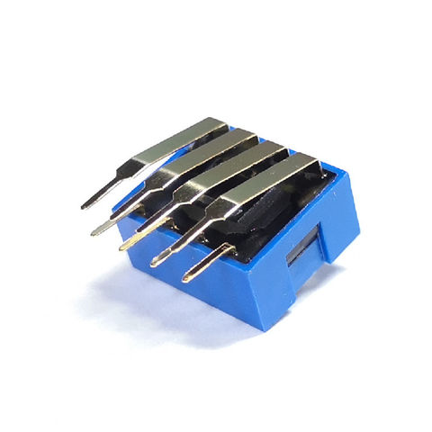 China Dip switch, 4 pin SMD 1 position right angle switch dip switch on ...