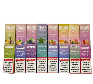 IMAX VOVCIG 4000 puffs disposable vape pen with different flavours Max ...