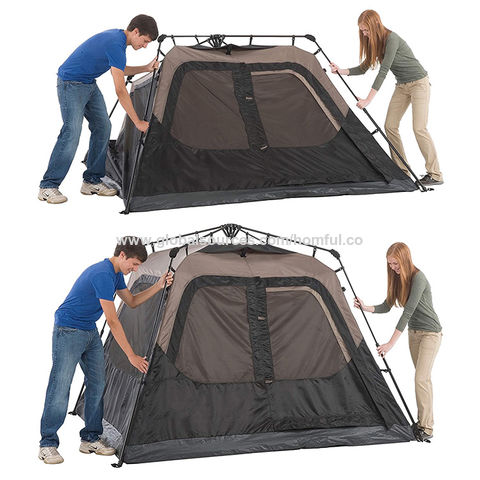 China HOMFUL Large Camping Tent Multi-person Outdoor Hiking Barbeque ...