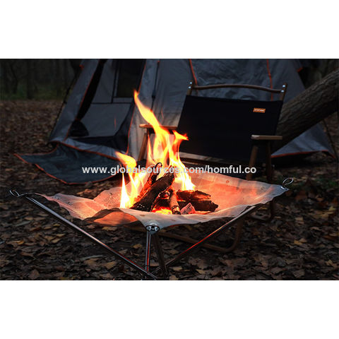 China HOMFUL Portable Folding Stove Fire Frame Camping Wood Burning ...