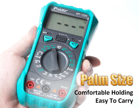 3-1/2 Digital Multimeter, basic meter compact meter digital meter - Buy ...