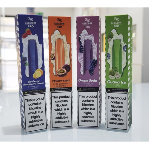 China UK Geek Bar Pro Disposable Vape 5% 1500 puffs on Global Sources ...