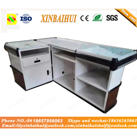 China Wholesale utility cashier table, checkout counter,cashier desk on ...