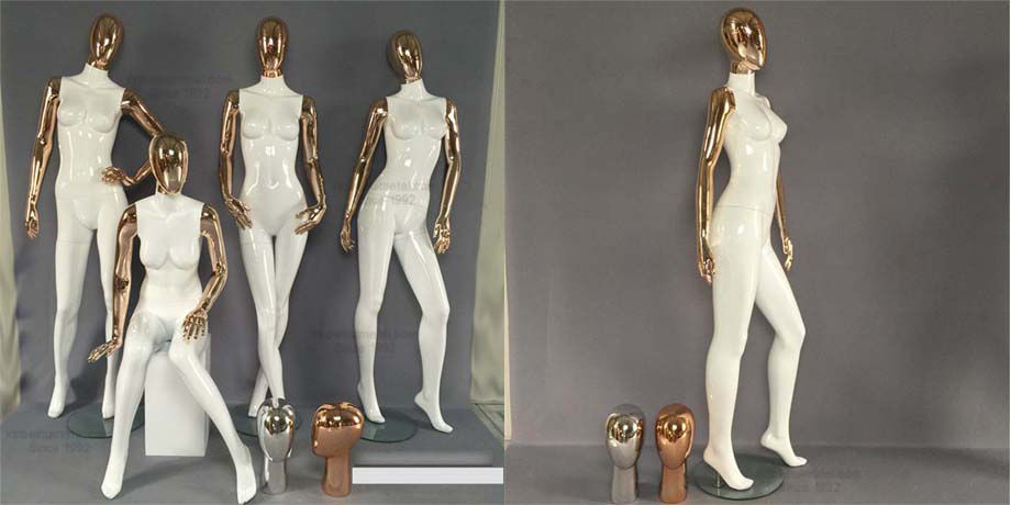 China Customized Fashion FRP Full Body Women Mannequin on Global ...