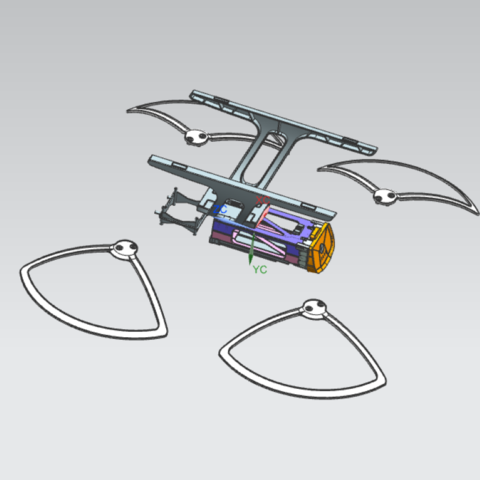 China Injection Molds can be customized for plastic products and Drone ...