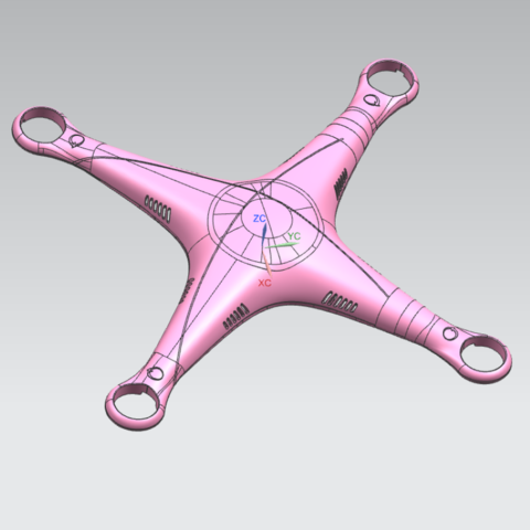 China Injection Molds can be customized for plastic products and Drone ...