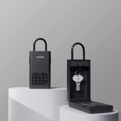 China Tuya IOT smart home Smart Key Lock Box Bluetooth Remote access ...