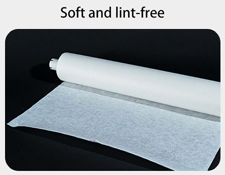 Mesh Wiping Roll Dust-free Cleaning Paper for Printer SMT Mesh Steel ...