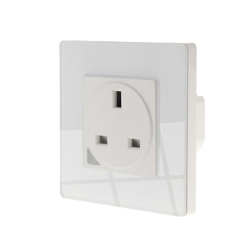 China Universal Wifi Smart Wall Socket works with Alexa and Google home ...