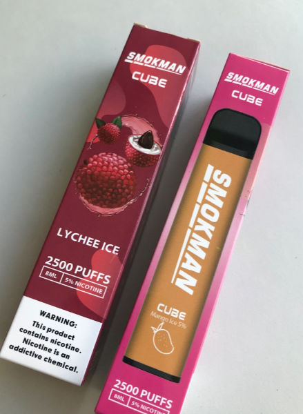 China SMOKMAN original 2500 puffs electronic cigarettes on Global ...