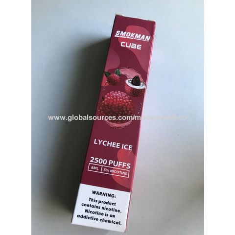China SMOKMAN original 2500 puffs electronic cigarettes on Global ...