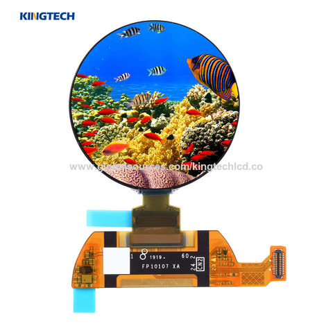 China Kingtech 1.39 inch display screen 0.68mm round ips 454*454 mipi amoled touch panel tft lcd ...
