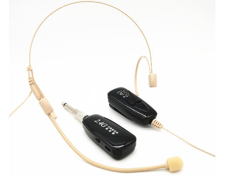 China Portable 2.4G Wireless Microphone Mini Invisible Double Ear-hook ...