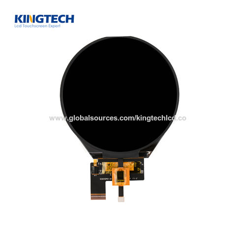 China Kingtech 3.4 inch display 800*800 MIPI 3 lane ips round touch panel TFT lcd display screen ...