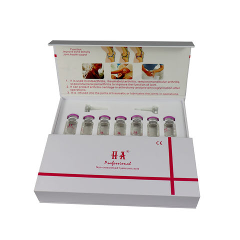 China Non-Cross Linked Hyaluronic Acid Filler Knee Gel Hyaluronic Acid ...