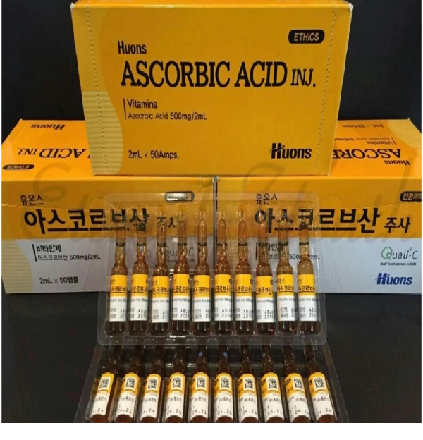 China Vitamin C Injection 500mg GMP Factory Ascorbic Acid Vc Injection ...
