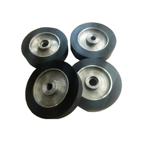 China Rubber-coated wheels Rubber-coated pulleys Rubber guide wheels ...
