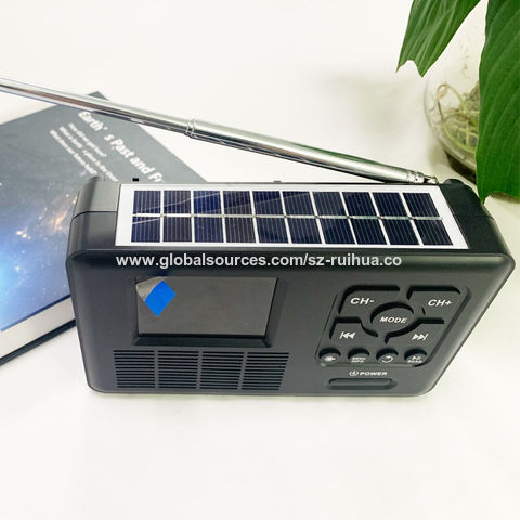 China Portable DAB Solar /DAB+ digital radio with BT on Global Sources ...