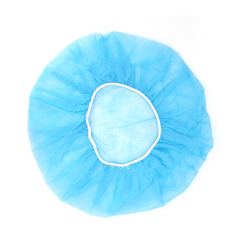 China Disposable Non Woven Nurses Cap Double Elastic Doctor Caps on ...