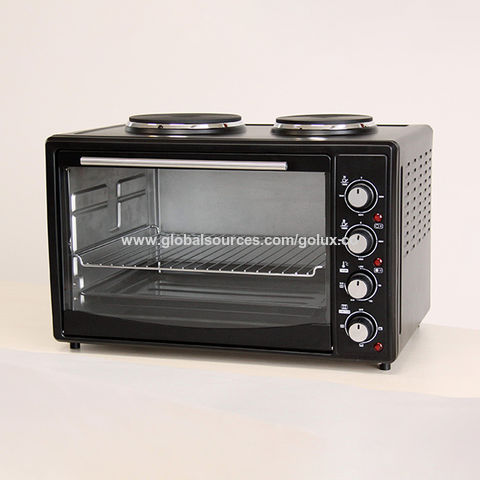 China 45L ELECTRIC OVEN TOASTER OVEN WITH 2 HOBS on Global Sources ...