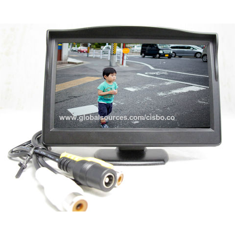 China 5'' car reverse system with car in-dash monitors and PC3089N high ...