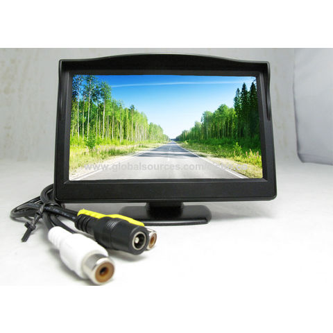China 5'' car reverse system with car in-dash monitors and PC3089N high ...