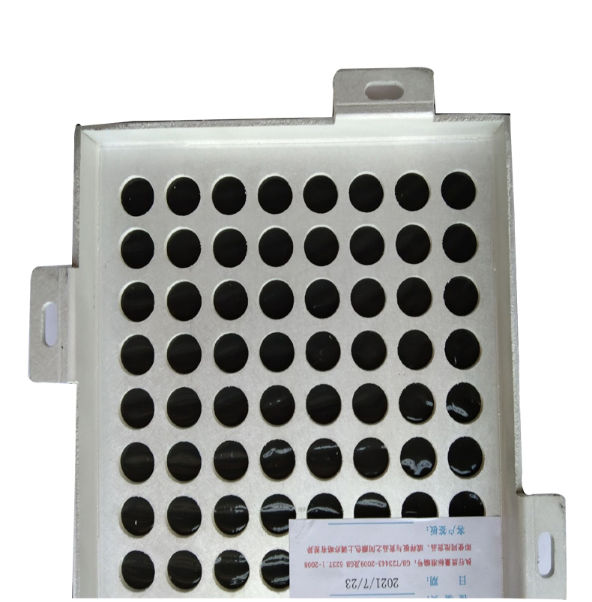 Fluorocarbon spraying, punching and perforating special-shaped exterior ...