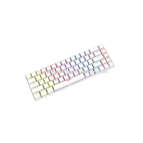 China Mini 60% 68keys ultra compact Rainbow/RGB Mechanical keyboard on ...