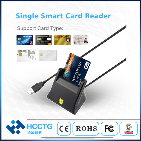 China Access Control Desktop ATM EMV USB 2.0 CCID Smart Chip Card ...