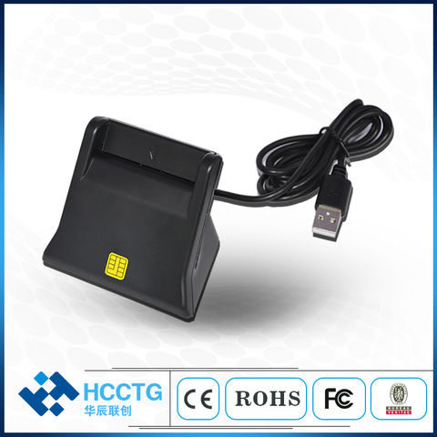 China Access Control Desktop ATM EMV USB 2.0 CCID Smart Chip Card ...