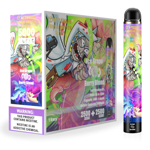 China Ottovape touch switch 5000 puffs rechargeable disposable vape ...