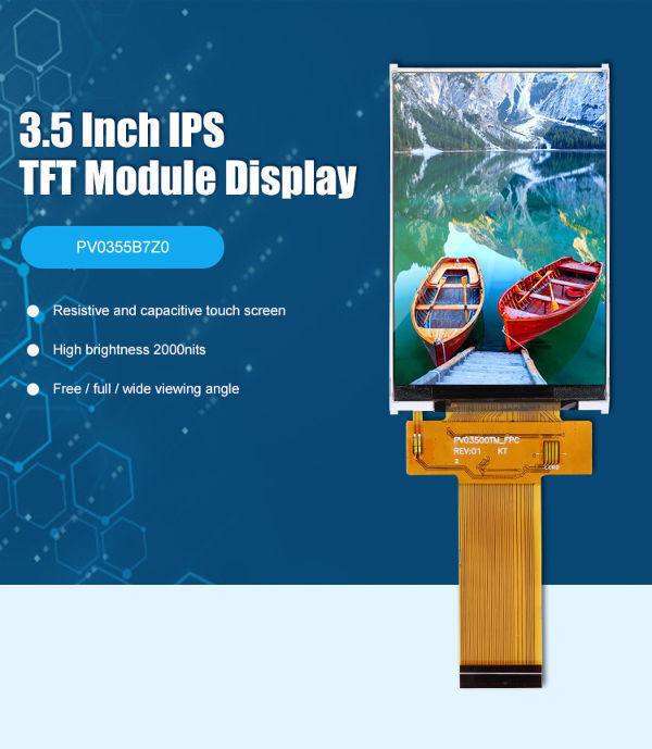 China Kingtech 3.5inch display screen 320x480 wide view angle wvga ...