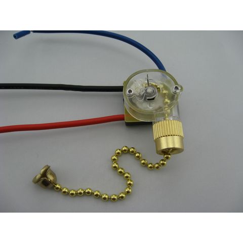 China Pull Chain Switches for Lamp Industry, with Phosphor Bronze ...