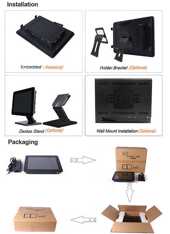 China 10.1 inch android 7.1 monitor aio tablet medical use industrial ...