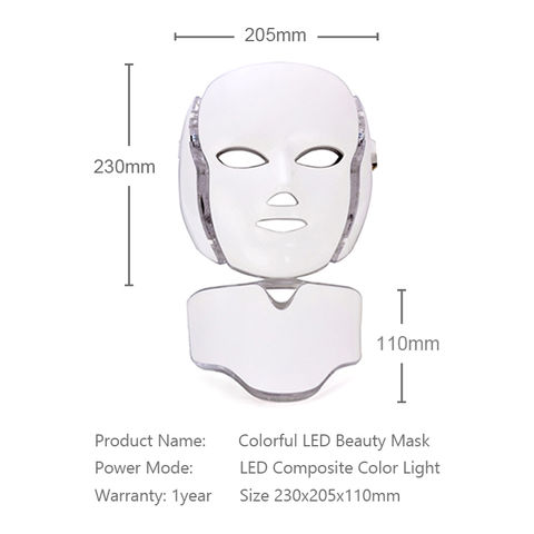 China LED Face Mask F7 Colors Collagen Anti Aging Wrinkles Scarring ...
