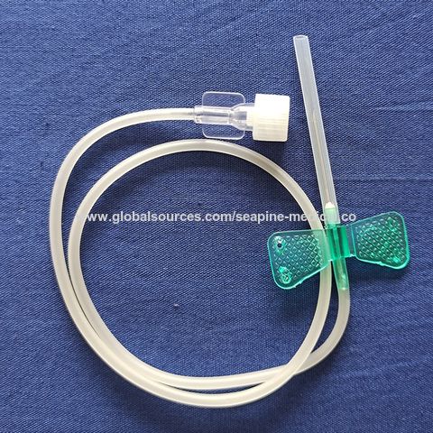 China Scalp Vein Set with Single PE Bag and Blister Pack on Global ...