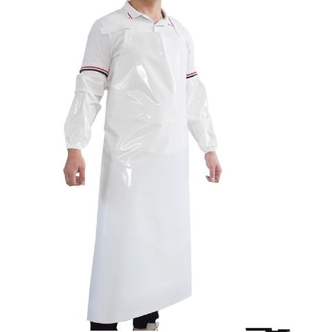 China Waterproof Heavy Duty PVC Apron Industrial Chemical Apron With ...