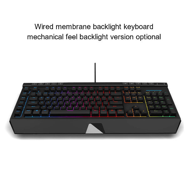 China Membrane gaming keyboard Wired membrane keyboards with backlight ...
