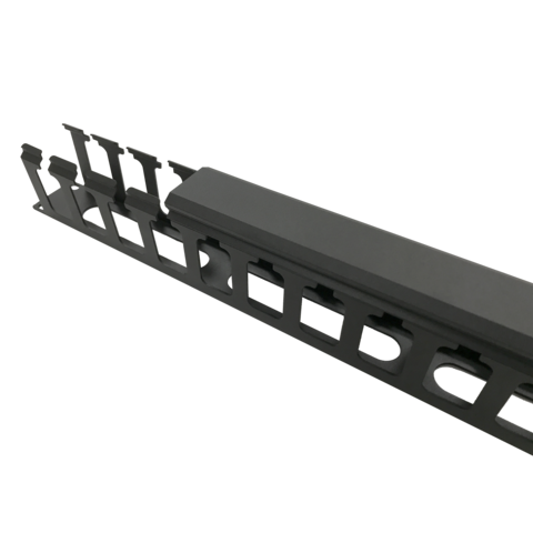 Taiwan Aluminum 1U 12 slots 19 inch Network Ethernet Cable Management ...