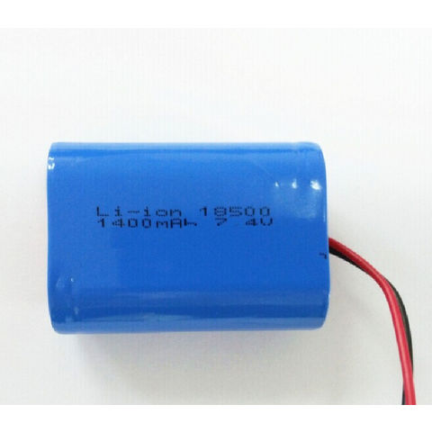 China 14500 16500 18350 18500 18650 Cell Lithium Battery Pack 3.7V 7.4V ...