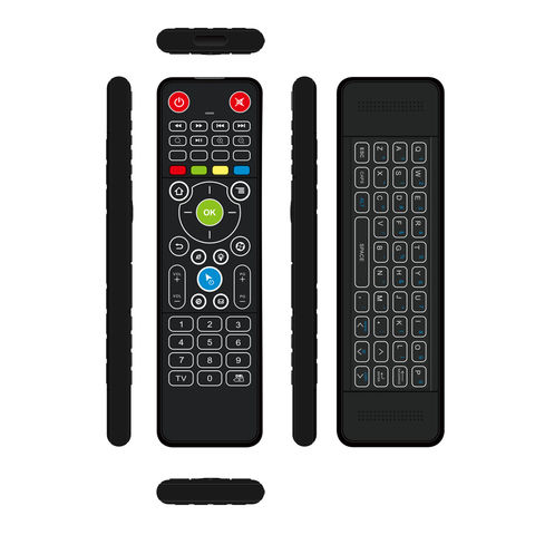 China 2.4G 6-axis motion sensing air mouse with QWERTY keyboard on ...
