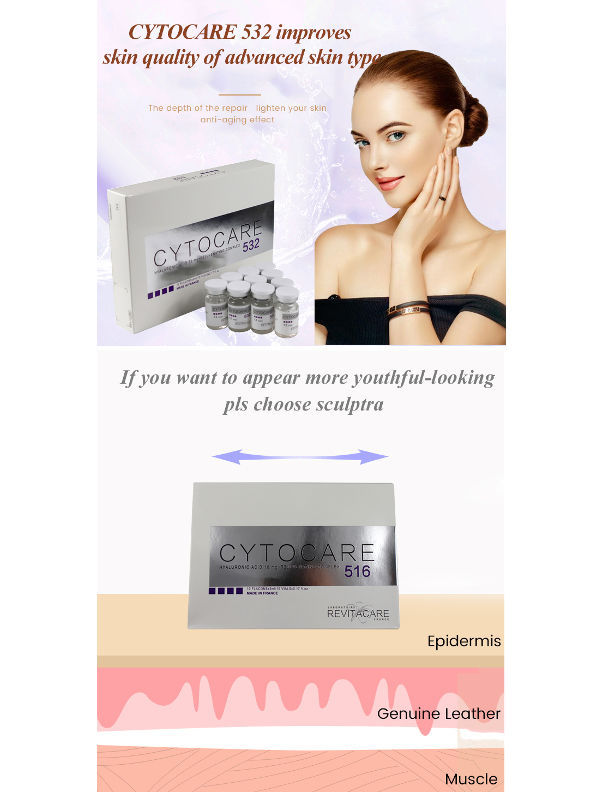 China Cytocare 532 Acide Hyaluronique (5X5ml) Wrinkles and Fine Lines ...
