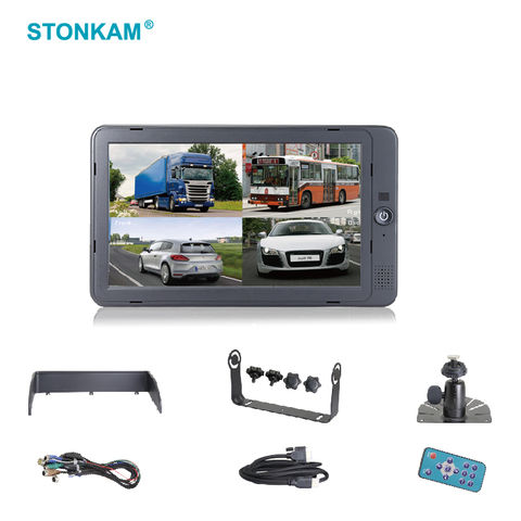 China Bus DVR System 5CH 1080P with IP Camera,Support 2G/3G/4G/ WIFI ...