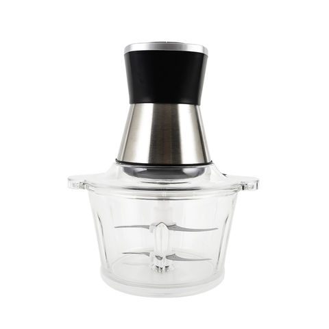 China Electric 2L Glass Food Chopper with 2 Speeds 350W SS420 blade on ...